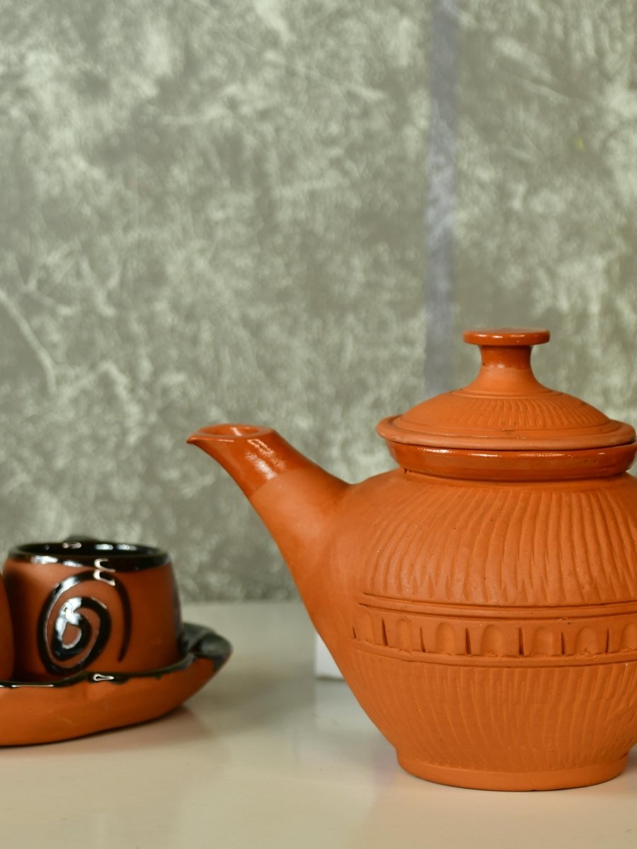 Buy Terracotta Kettle: Teapot for Home & Kitchen Online – Sowpeace