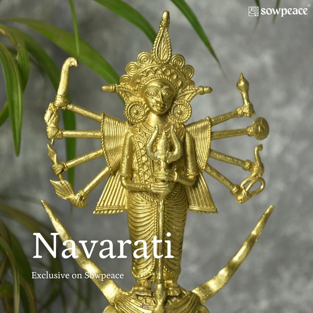 Shop Handmade Tabletops: Navratri Gift Items from Sowpeace