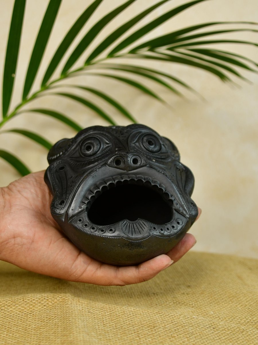 Shop Black Terracotta Abstract Figurine: Decorative Item – Sowpeace