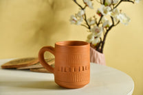 Shop Patterned Terracotta Coffee Mug for Home & Kitchen online – Sowpeace
