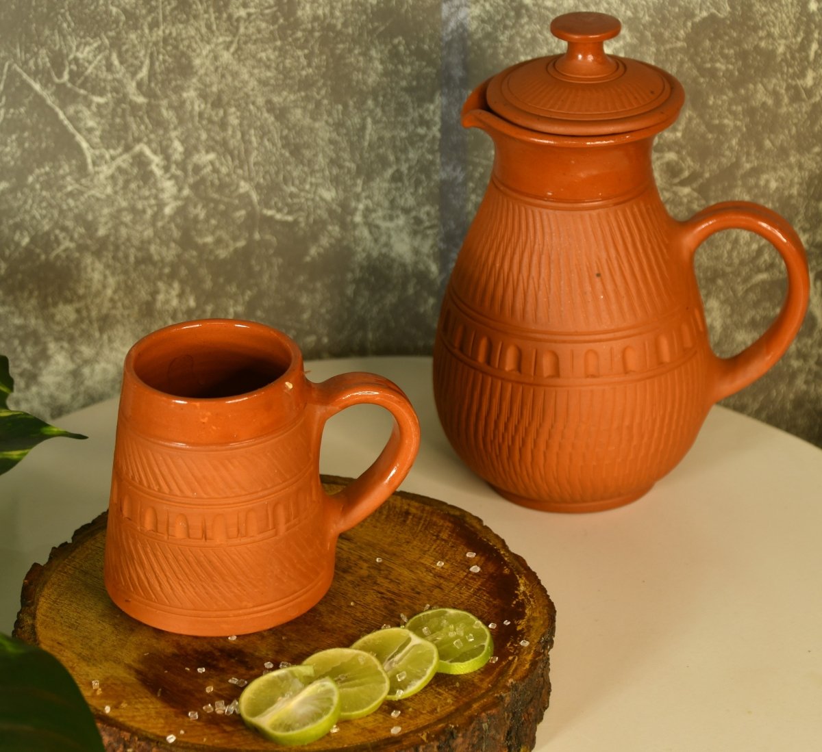 Terracotta Water Jug: Artisan Craft for Home & Kitchen – Sowpeace