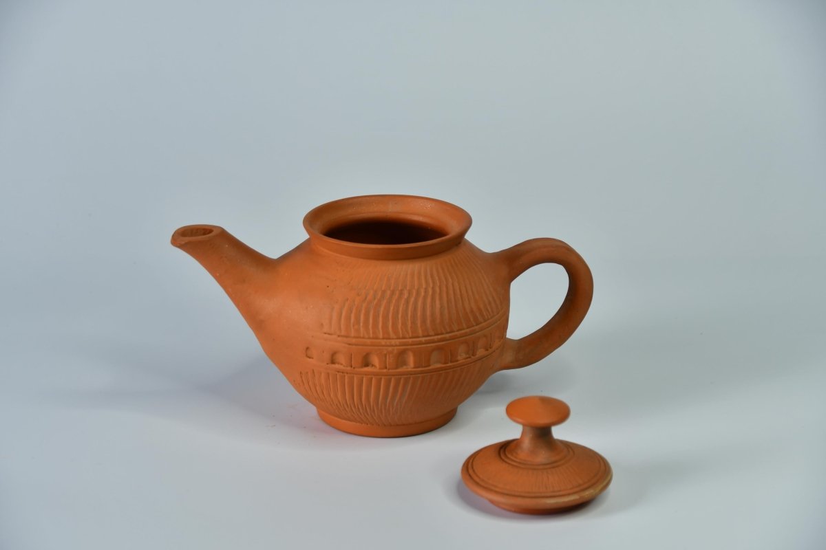 Buy Rustic Terracotta Kettle: Teapot for Home & Kitchen Online – Sowpeace